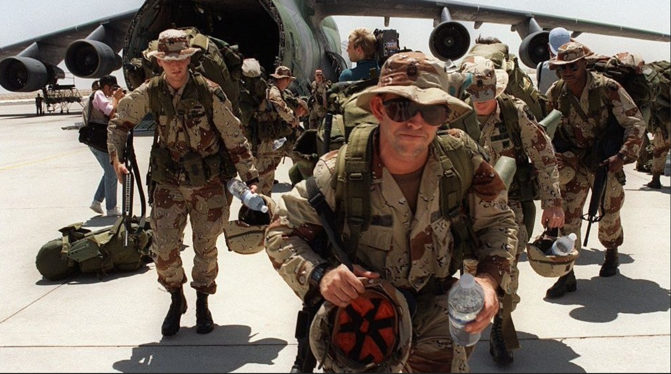 US. Army, USAF, USN a USMC 1990-2020